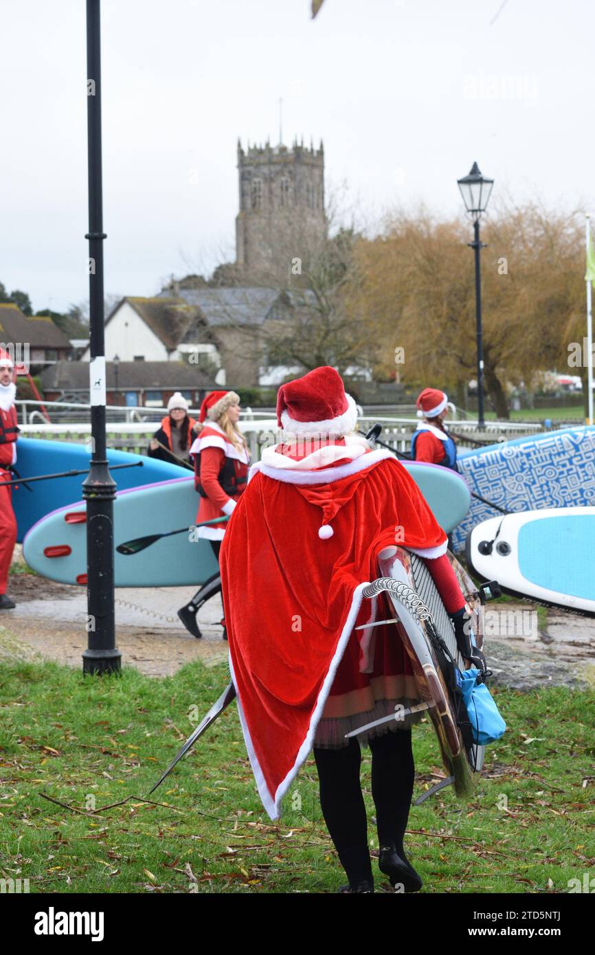 Christmas paddle boarding event arranged by the BH Activity Junkies ...
