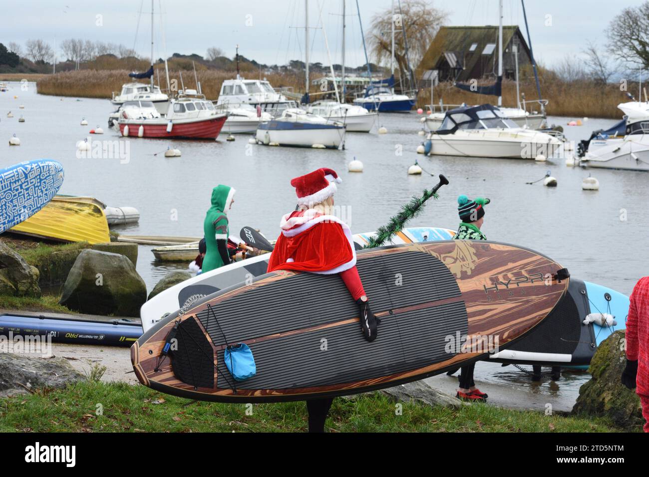 Christmas paddle boarding event arranged by the BH Activity Junkies ...