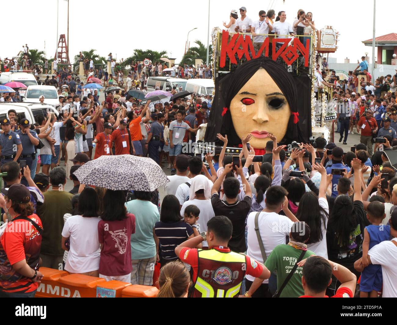 The main cast of the horror movie "KAMPON" headed by movie actor Derek ...