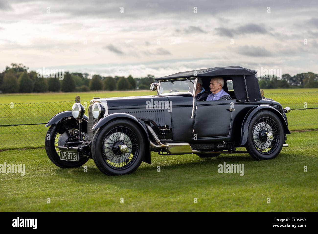 1930 Aston Martin Series-1 International, on display at the Race Day ...