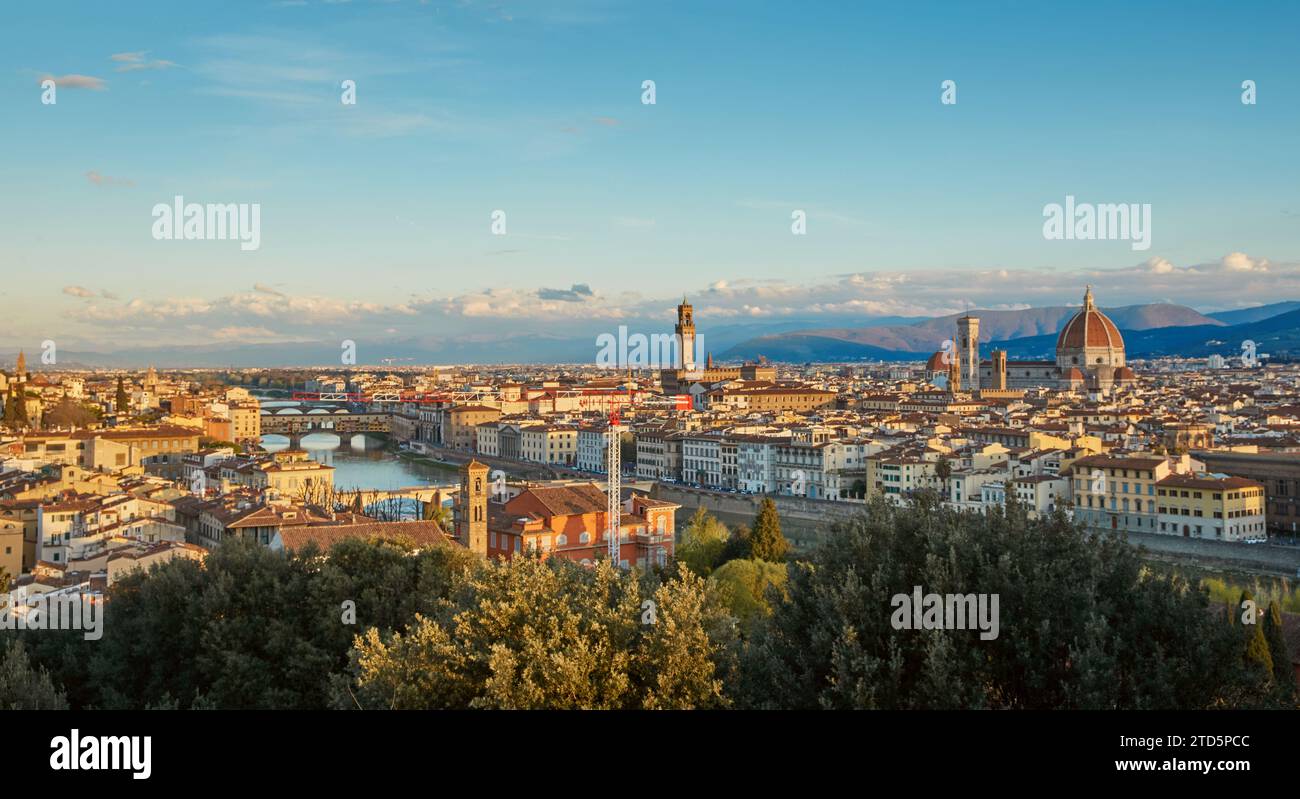 Firenze panorama hi-res stock photography and images - Alamy