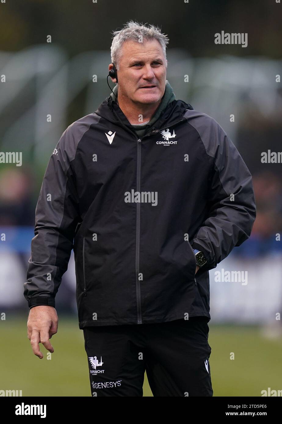 Connacht head of rugby operations Tim Allnutt before the Investec ...