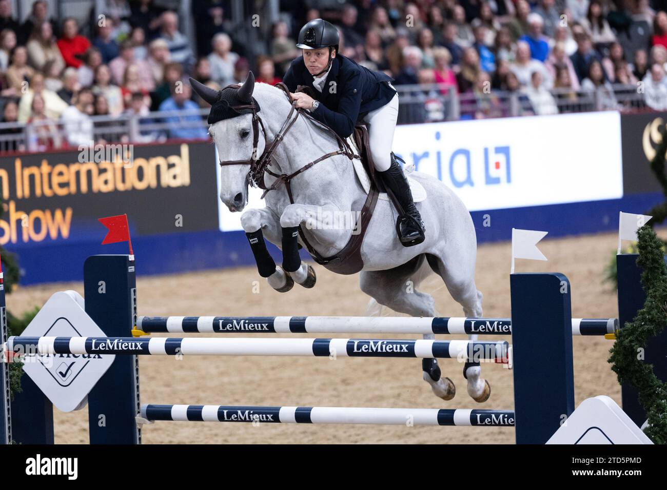 London, UK. December 16, 2023. Matthew Sampson of Great Britain with ...