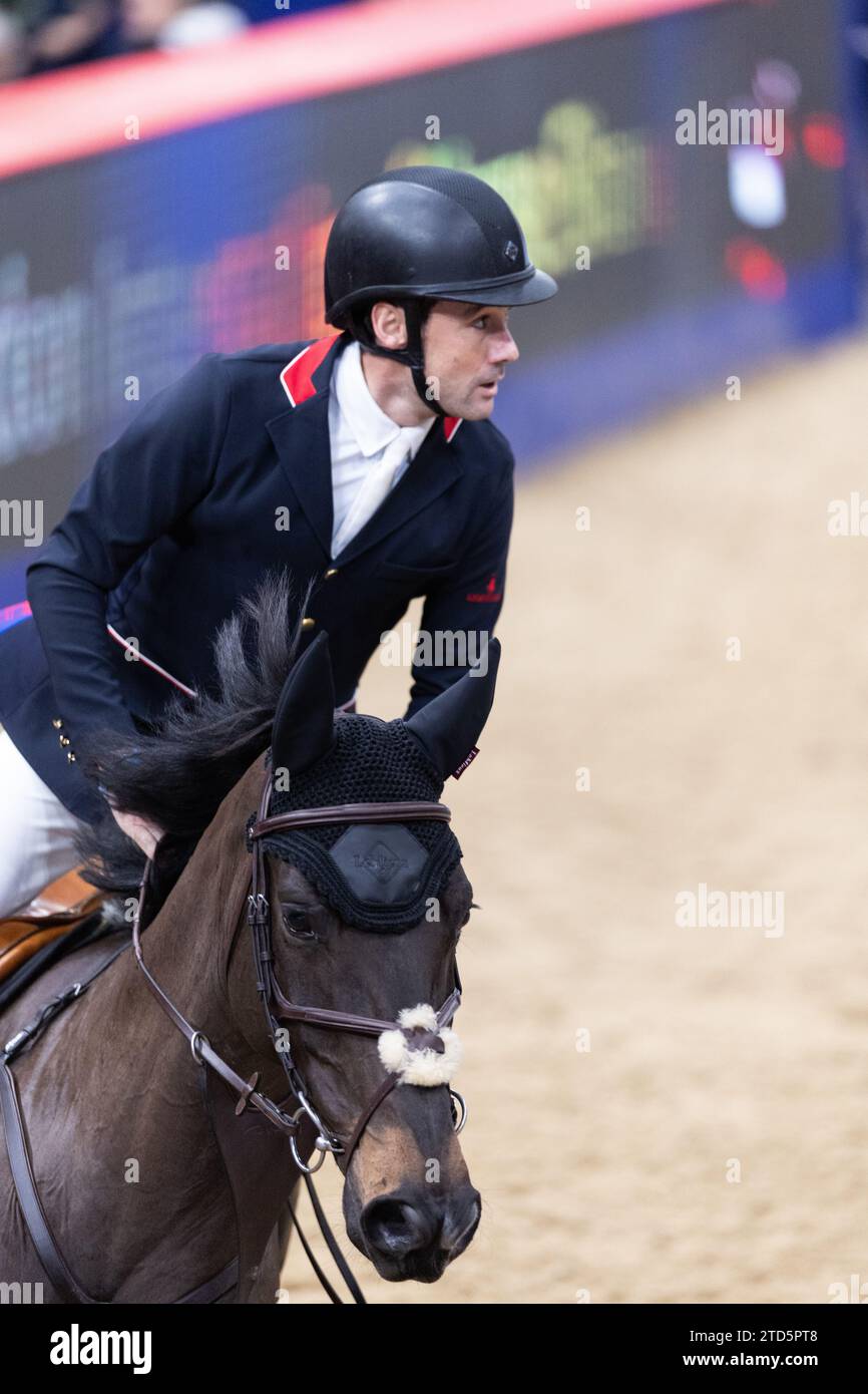 London, UK. December 16, 2023. Tim Gredley of Great Britain with ...