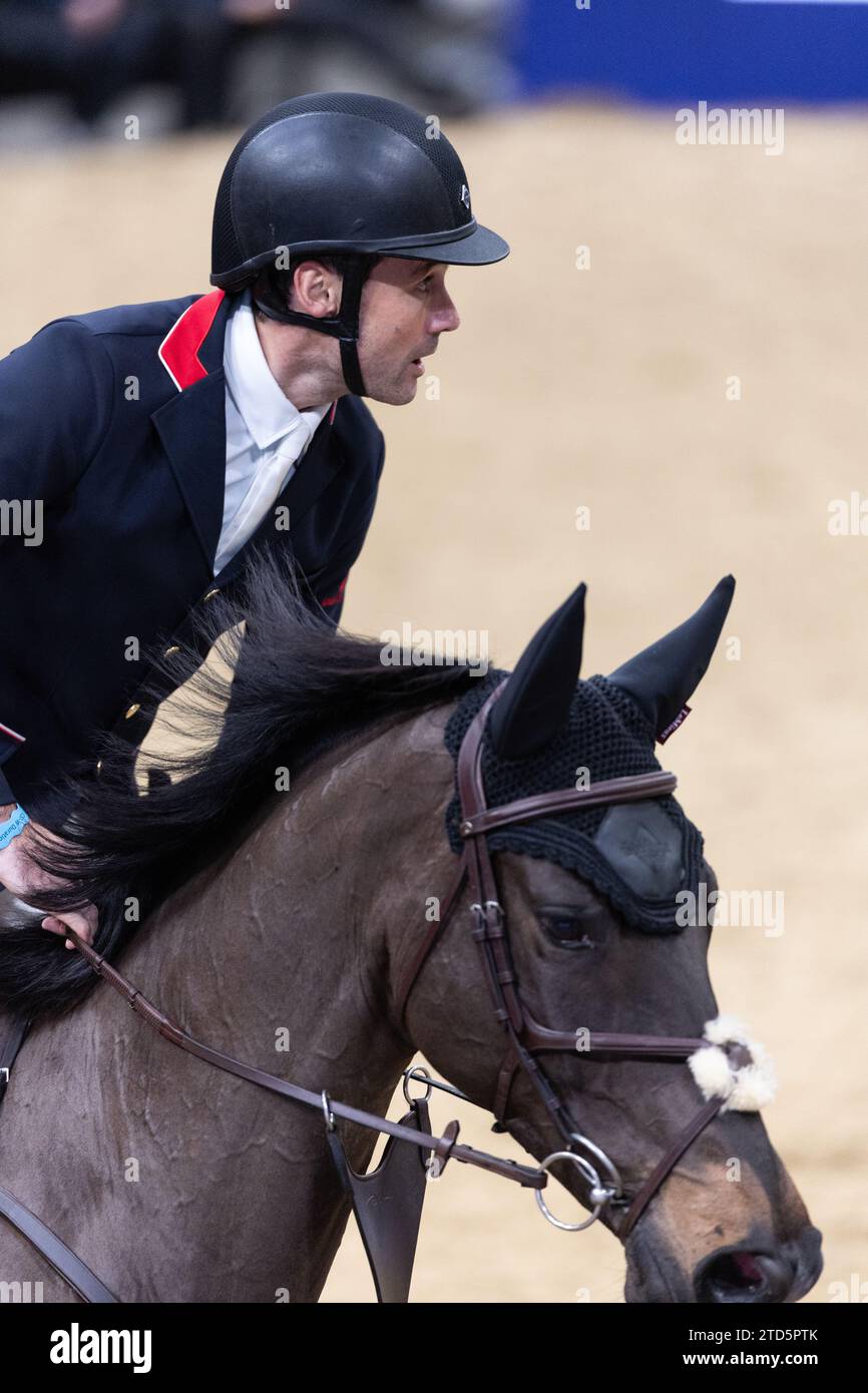 London, UK. December 16, 2023. Tim Gredley of Great Britain with ...