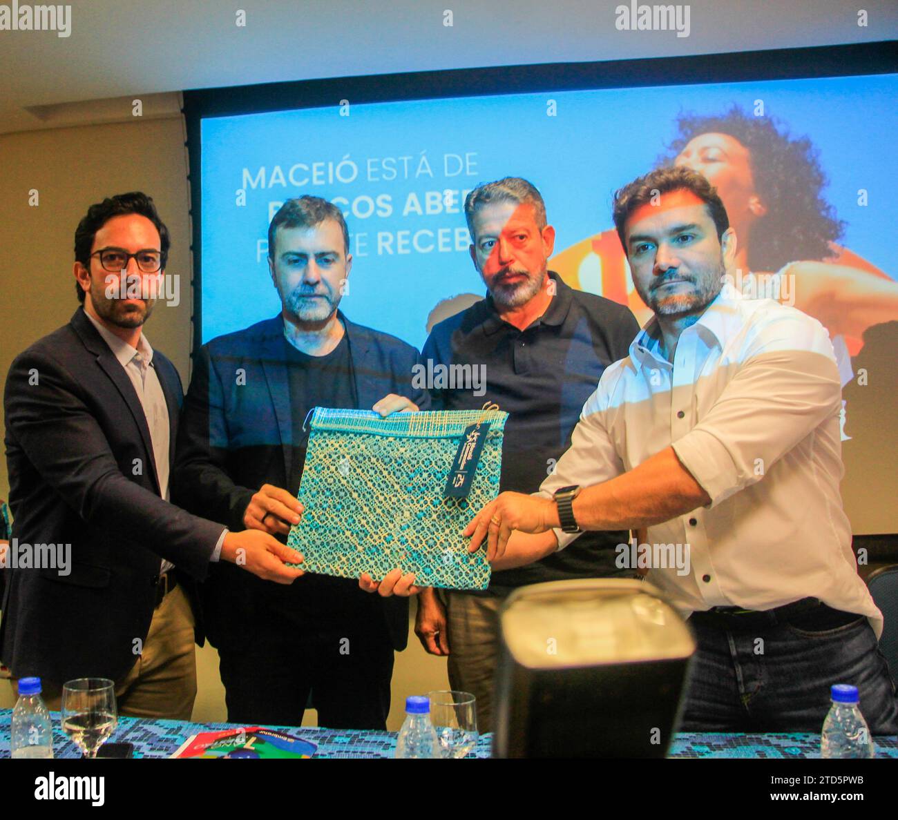 MACEIÓ, AL - 16.12.2023: REUNIÃO MTUR EMBRATUR E TRADE TURISTICO AL - Representative Arthur Lira ...