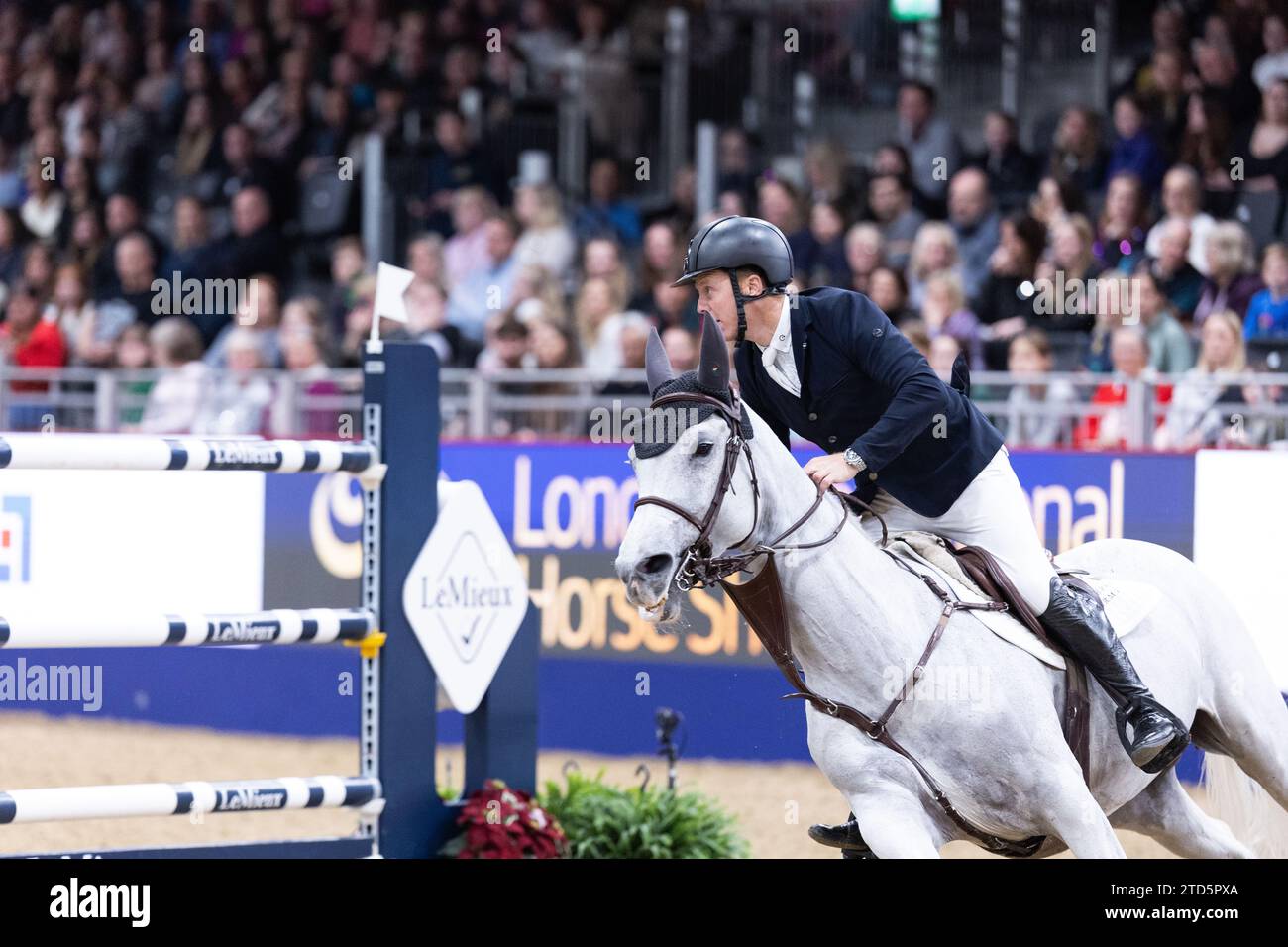 London, UK. December 16, 2023. Matthew Sampson of Great Britain with ...