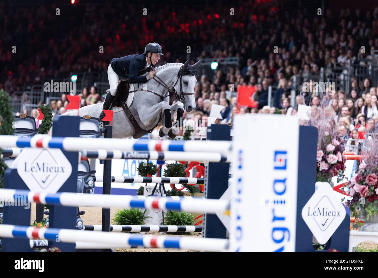 London, UK. December 16, 2023. Matthew Sampson of Great Britain with ...