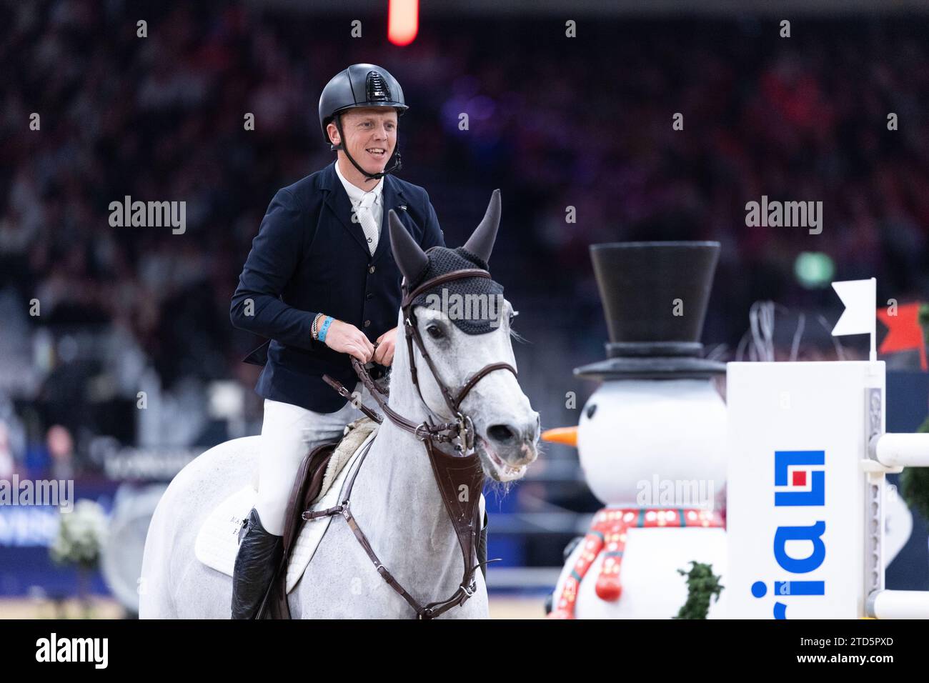 London, UK. December 16, 2023. Matthew Sampson of Great Britain with ...
