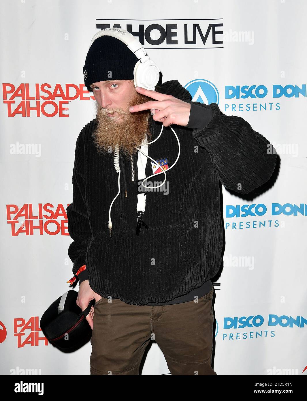 Boogie T poses backstage during Day 1 of the 2023 Tahoe Live Music ...