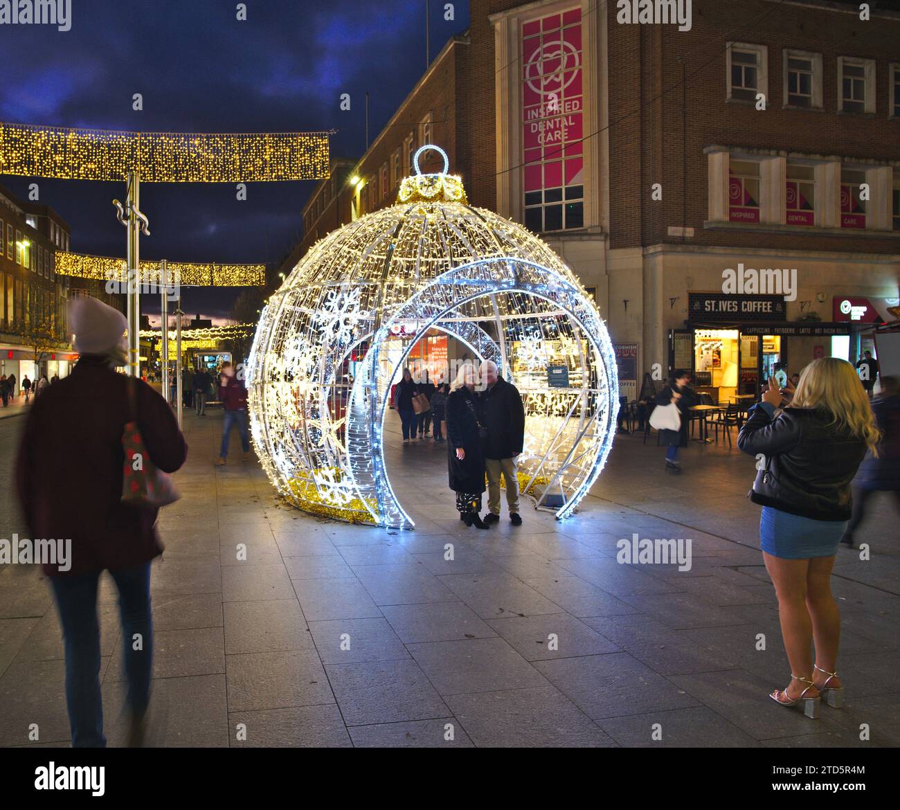 Exeter town centre hi-res stock photography and images - Alamy