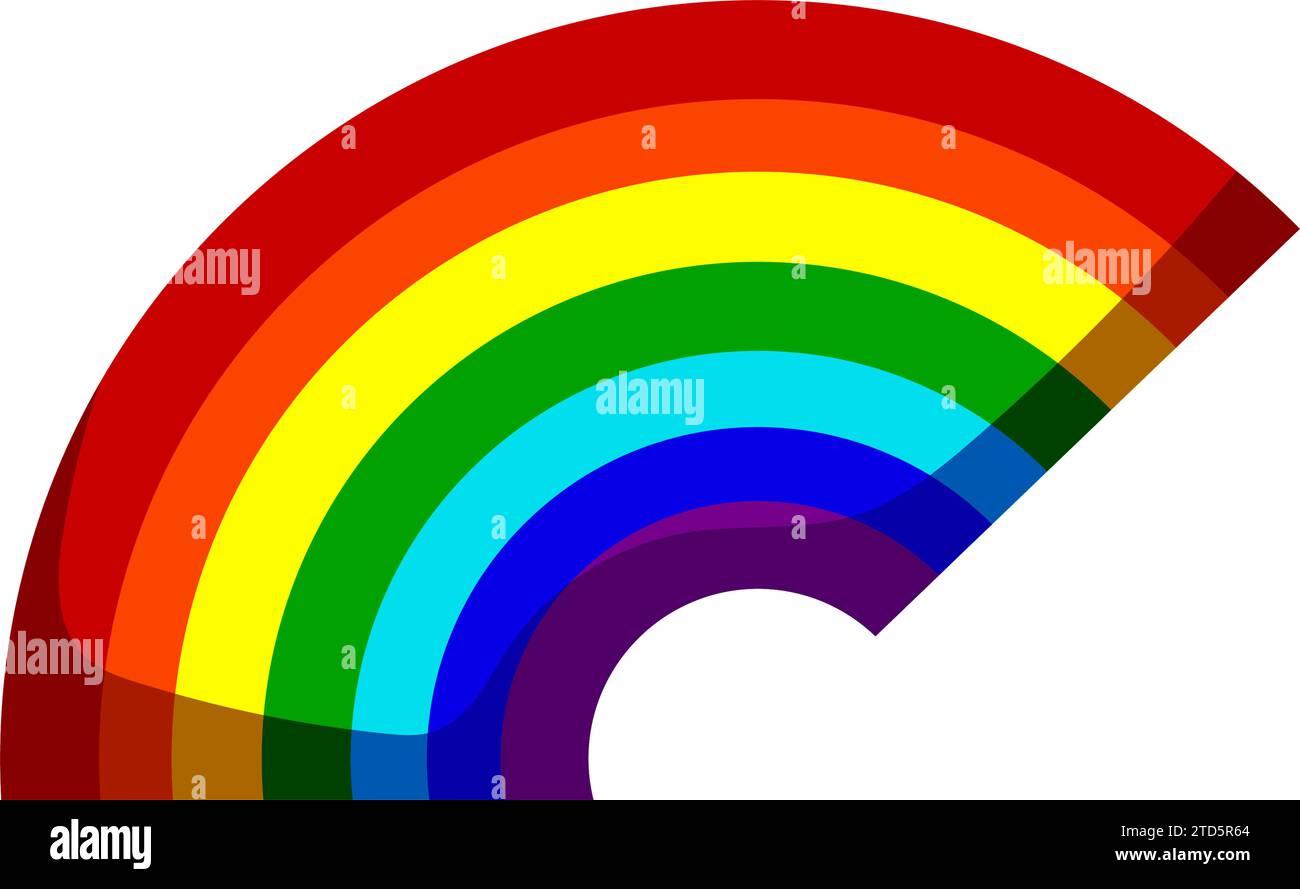 rain rainbow cartoon vector illustration Stock Vector Image & Art - Alamy