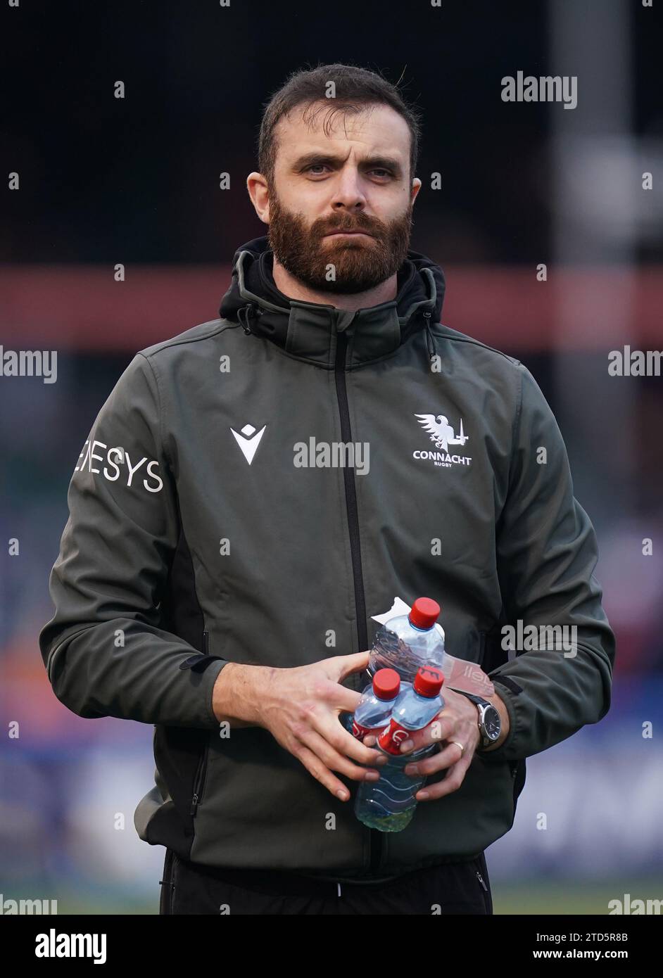 Connacht senior athletic performance coach Gavin Rackard before the ...