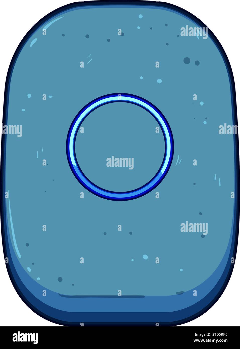 music smart speaker cartoon vector illustration Stock Vector Image ...