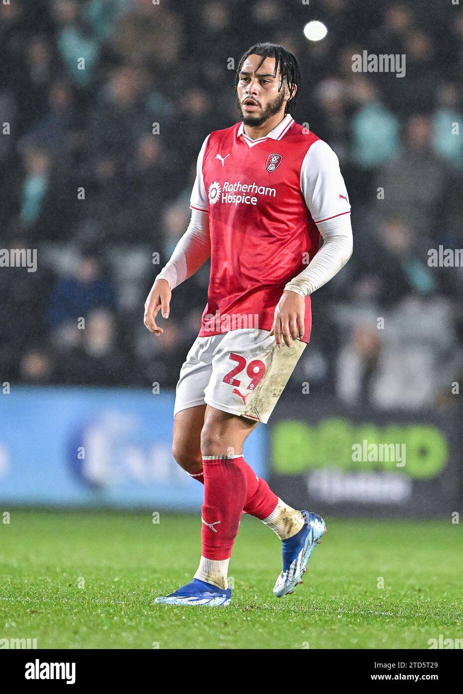 Sam Nombe #29 of Rotherham United during the Sky Bet Championship match ...
