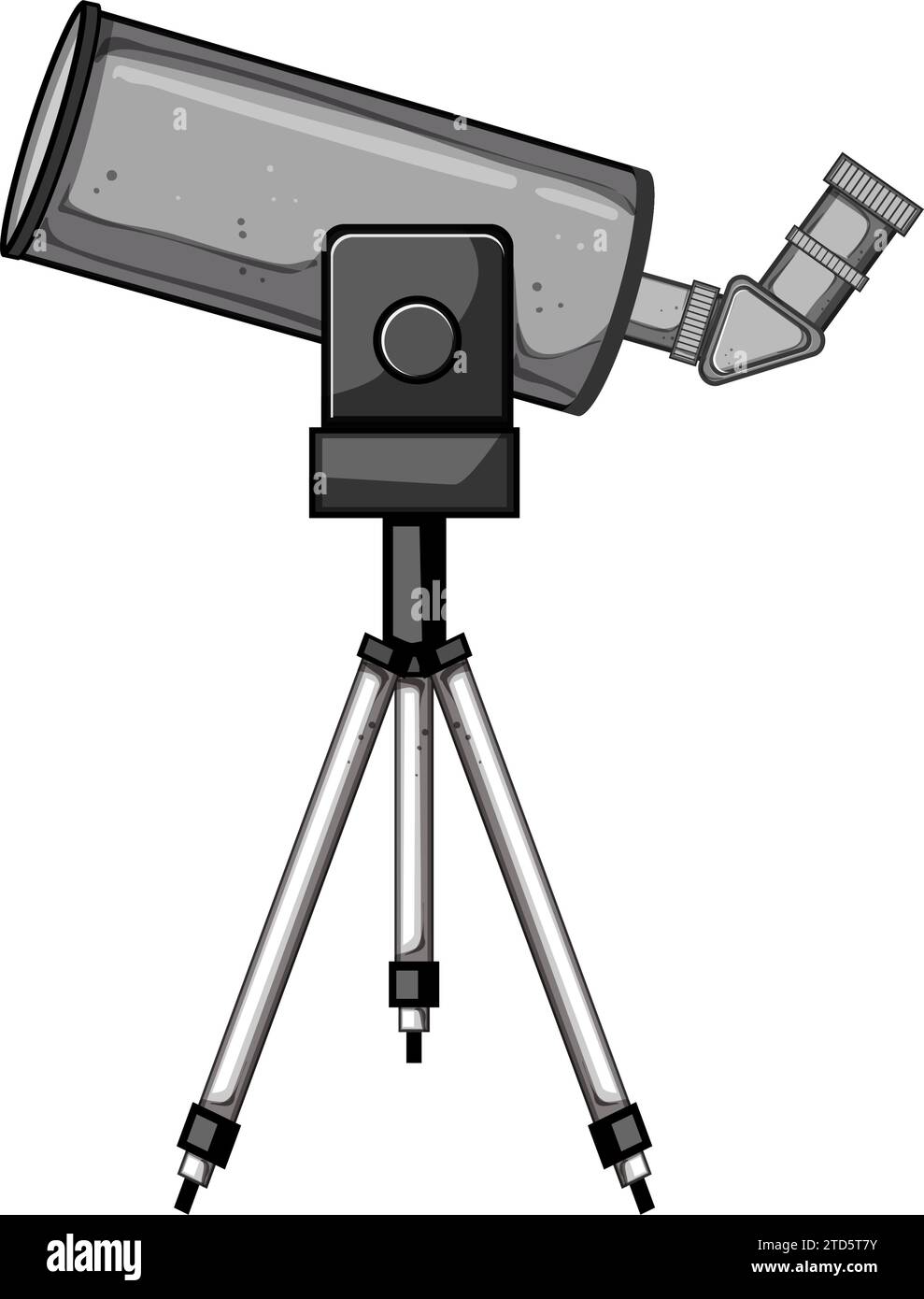 sky telescope cartoon vector illustration Stock Vector Image & Art - Alamy