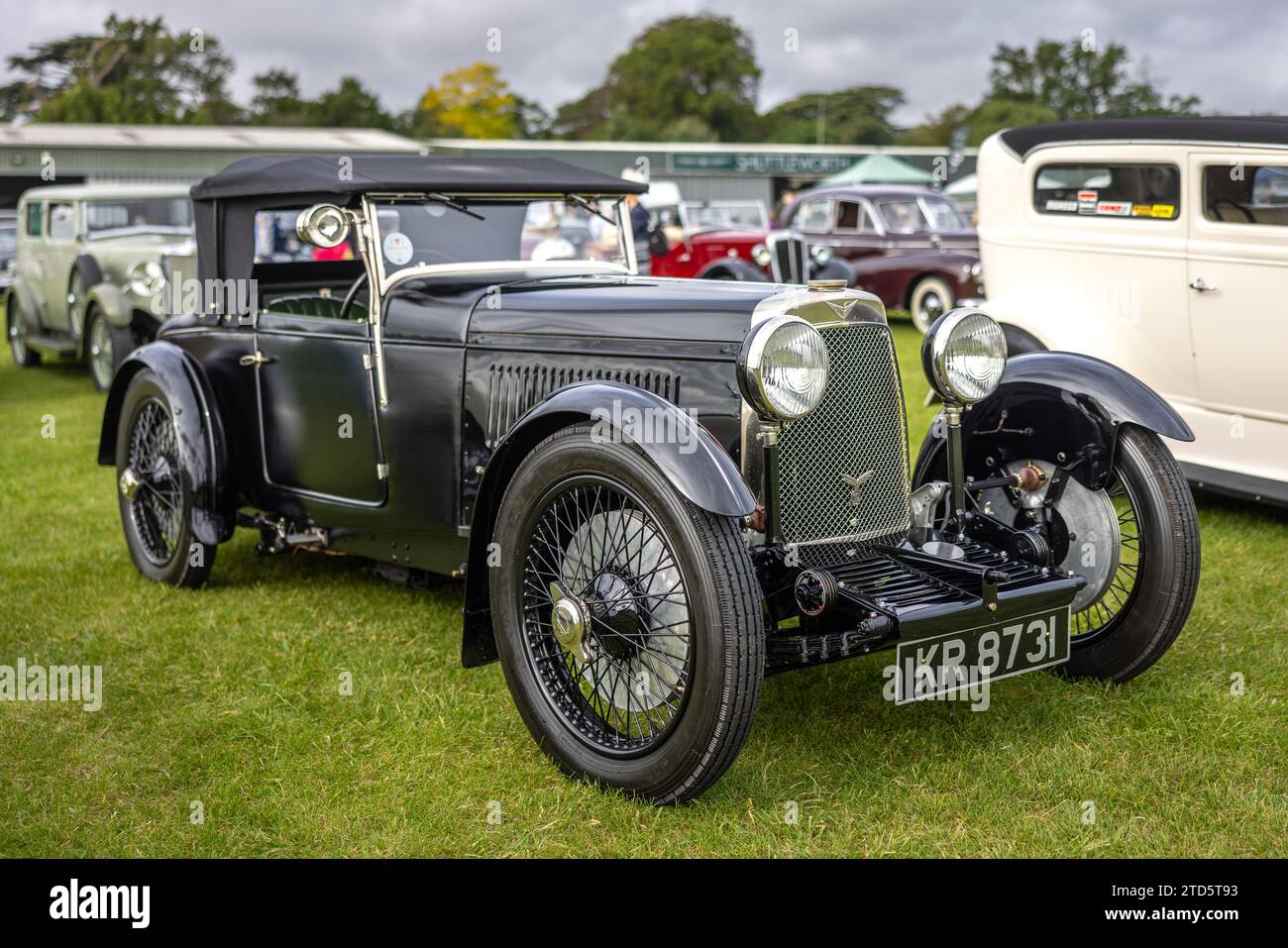 1930 Aston Martin Series-1 International, on display at the Race Day ...