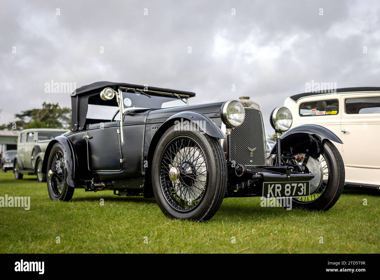 1930 Aston Martin Series-1 International, on display at the Race Day ...