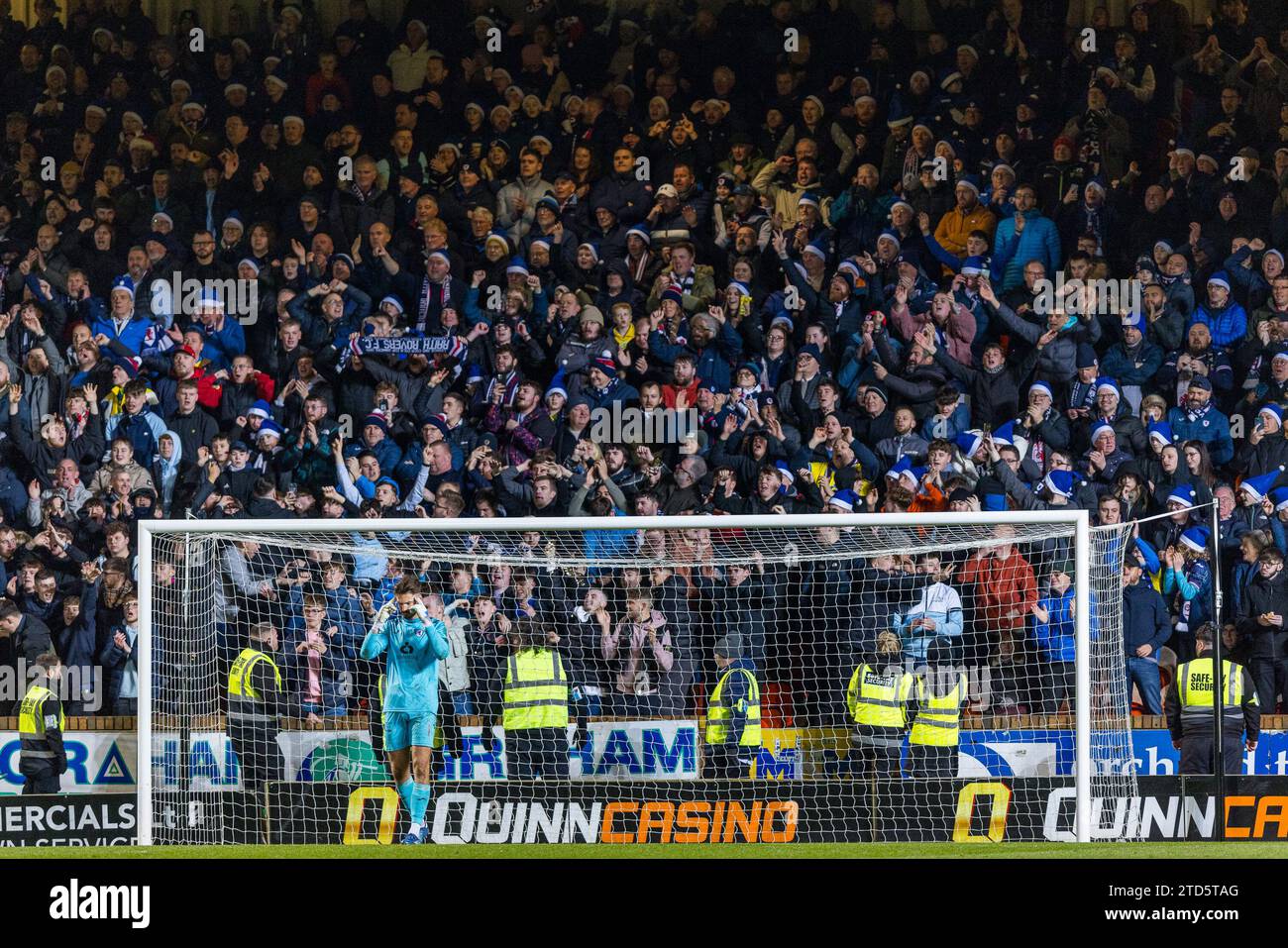 Dundee, Scotland. 16 December 2023. Kevin Dabrowski (1 - Raith Rovers ...