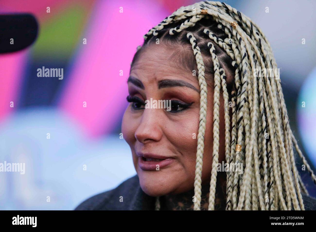 Teotihuacan, Mexico. 16th Dec, 2023. Mariana "La Barbie" Juarez Mexican ...