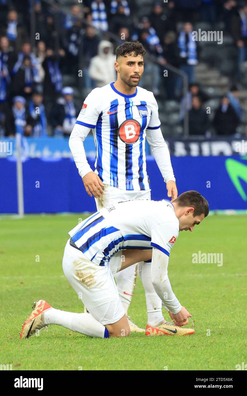 16.12.2023, Berliner Olympiastadion, Berlin, DEU, DFL, 2. FBL, Hertha BSC vs. VFL Osnabrueck, im ...