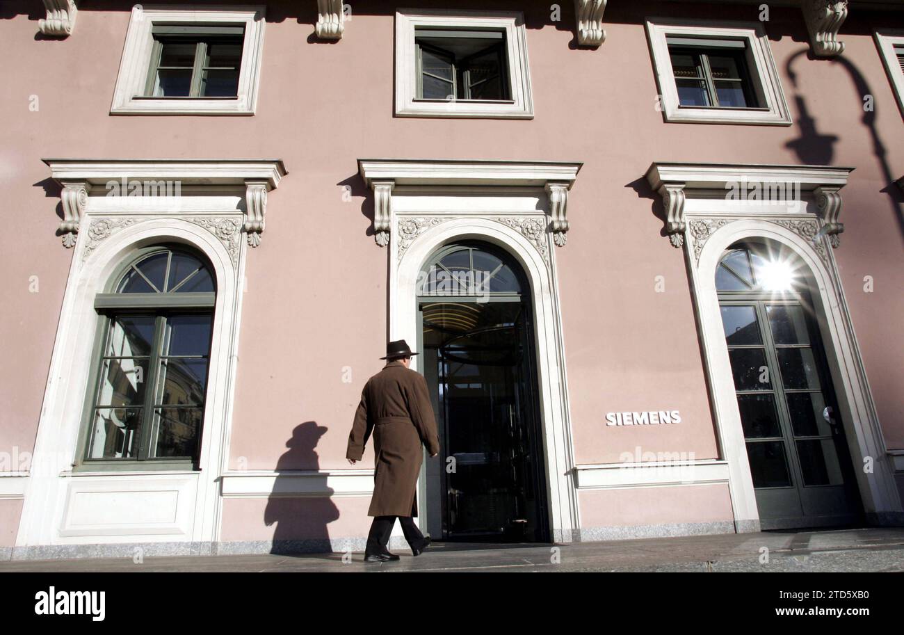 Siemens Zentrale in Muenchen, Bayern, aufgenommen am 13. Dezember 2006 ...