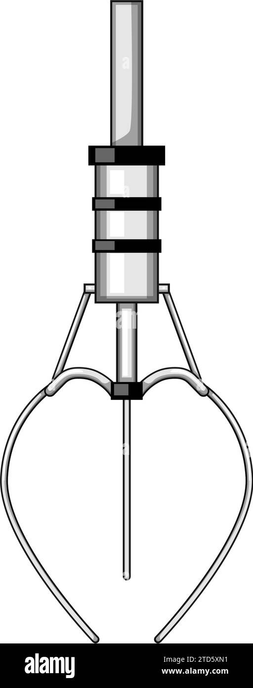 game claw machine cartoon vector illustration Stock Vector Image & Art ...