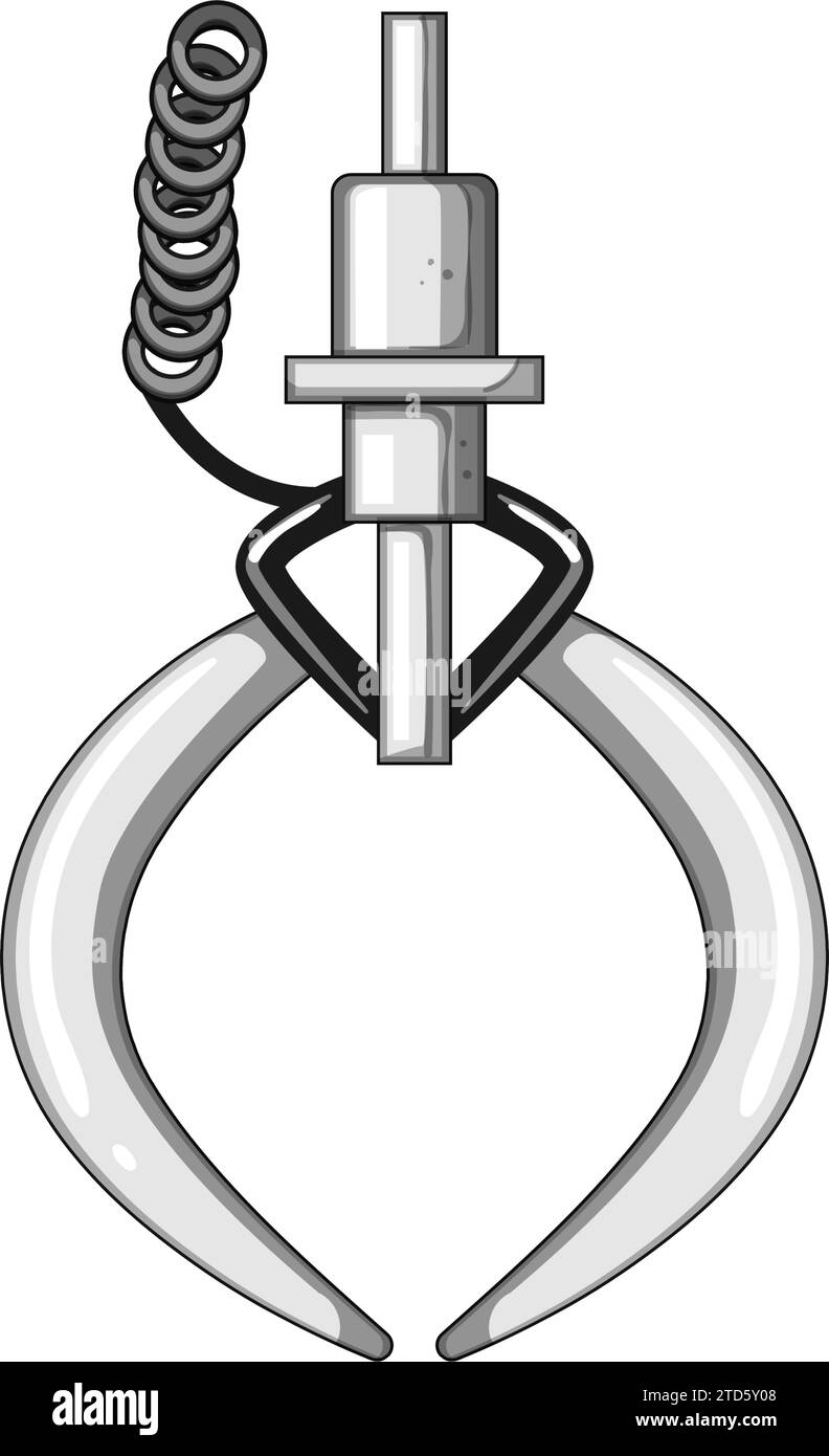 arm claw machine cartoon vector illustration Stock Vector Image & Art ...