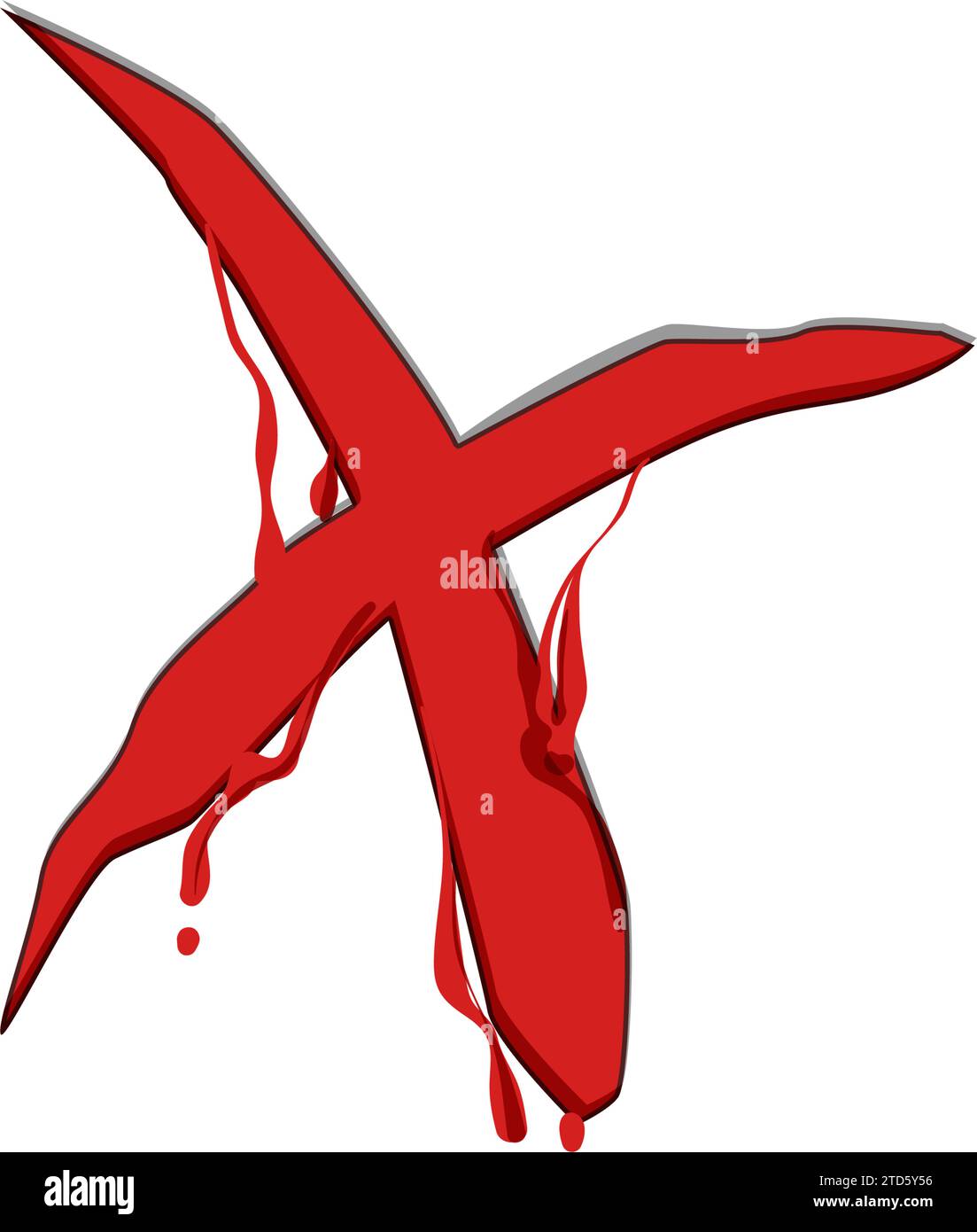 nail claw scratch cartoon vector illustration Stock Vector Image & Art ...