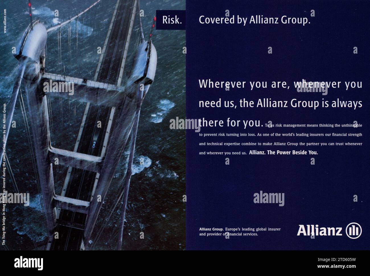 Allianz advert hi-res stock photography and images - Alamy