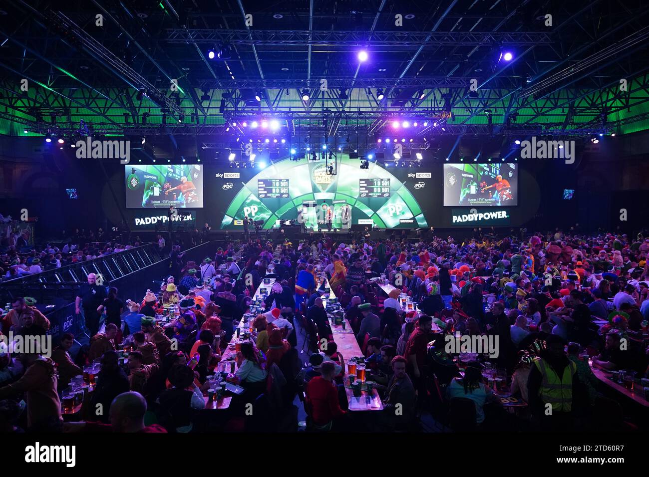 A general view of fans on day two of the Paddy Power World Darts ...