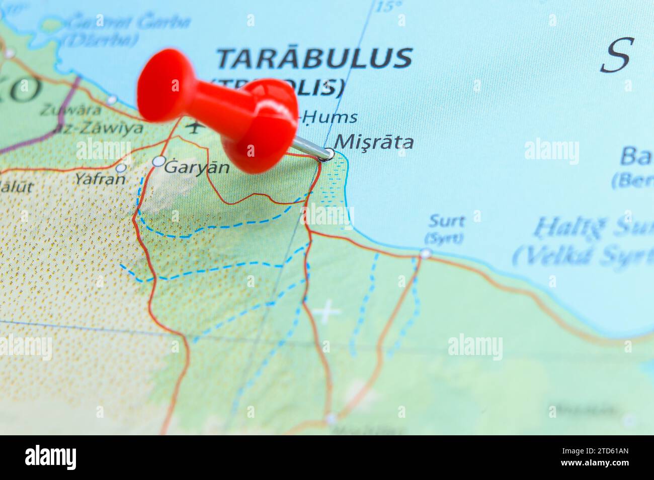 Libya on world map hi-res stock photography and images - Alamy