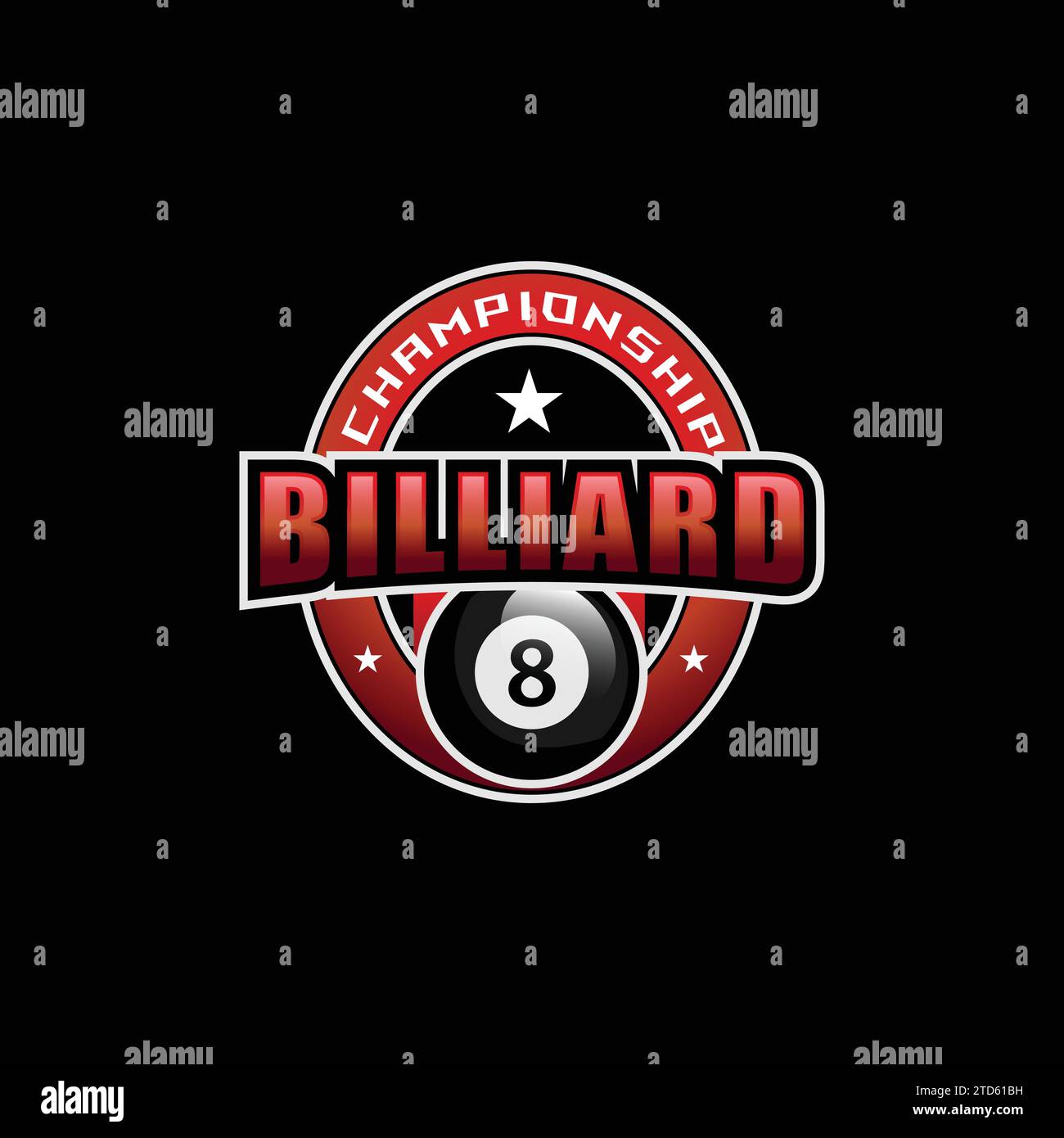 Billiard logo hi-res stock photography and images - Alamy