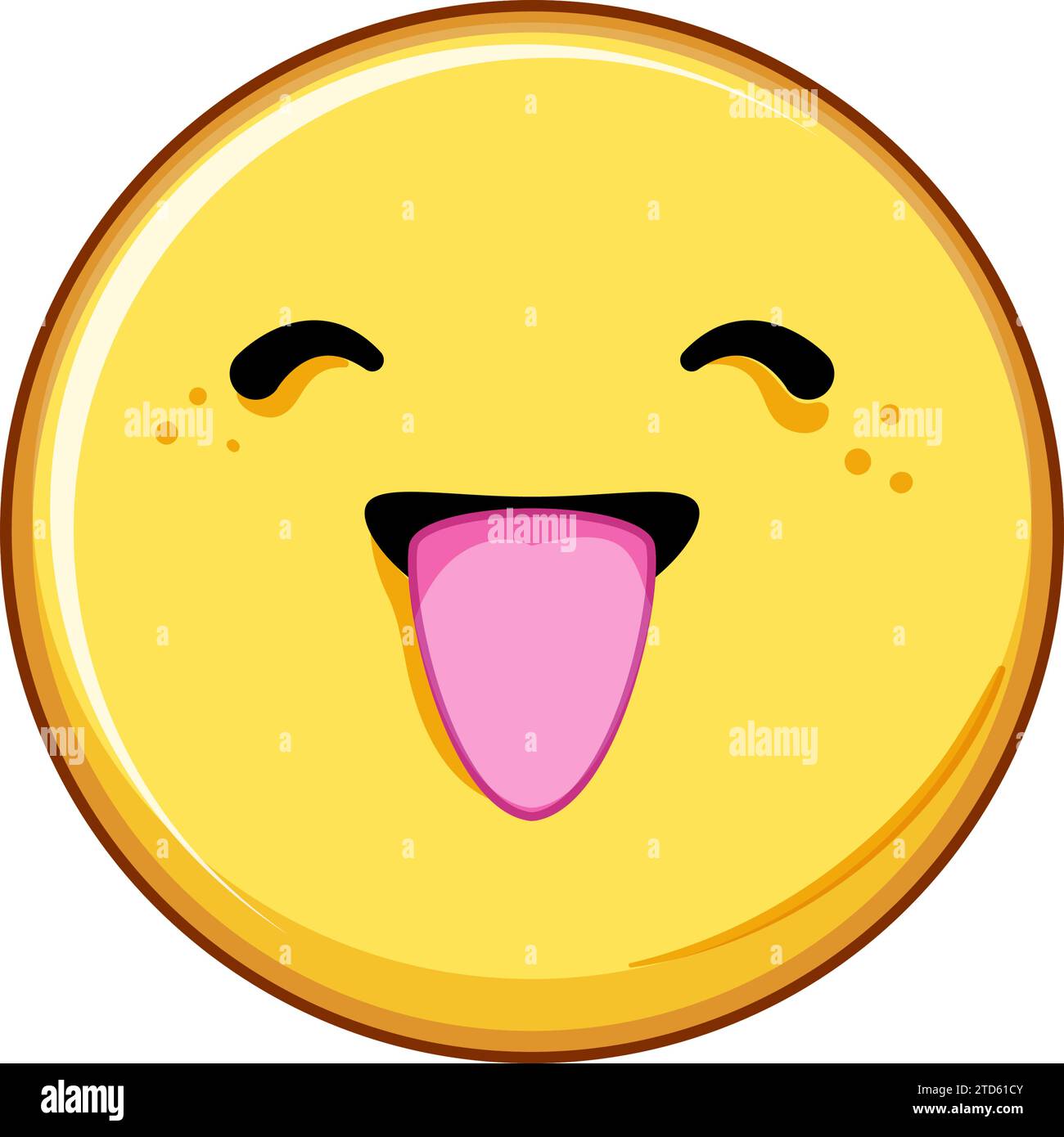 emotemoji smiley cartoon vector illustration Stock Vector Image & Art ...