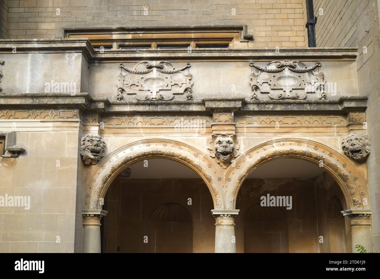 Historic Building Detail The Bath Clinic Claverton Down Bath England UK ...