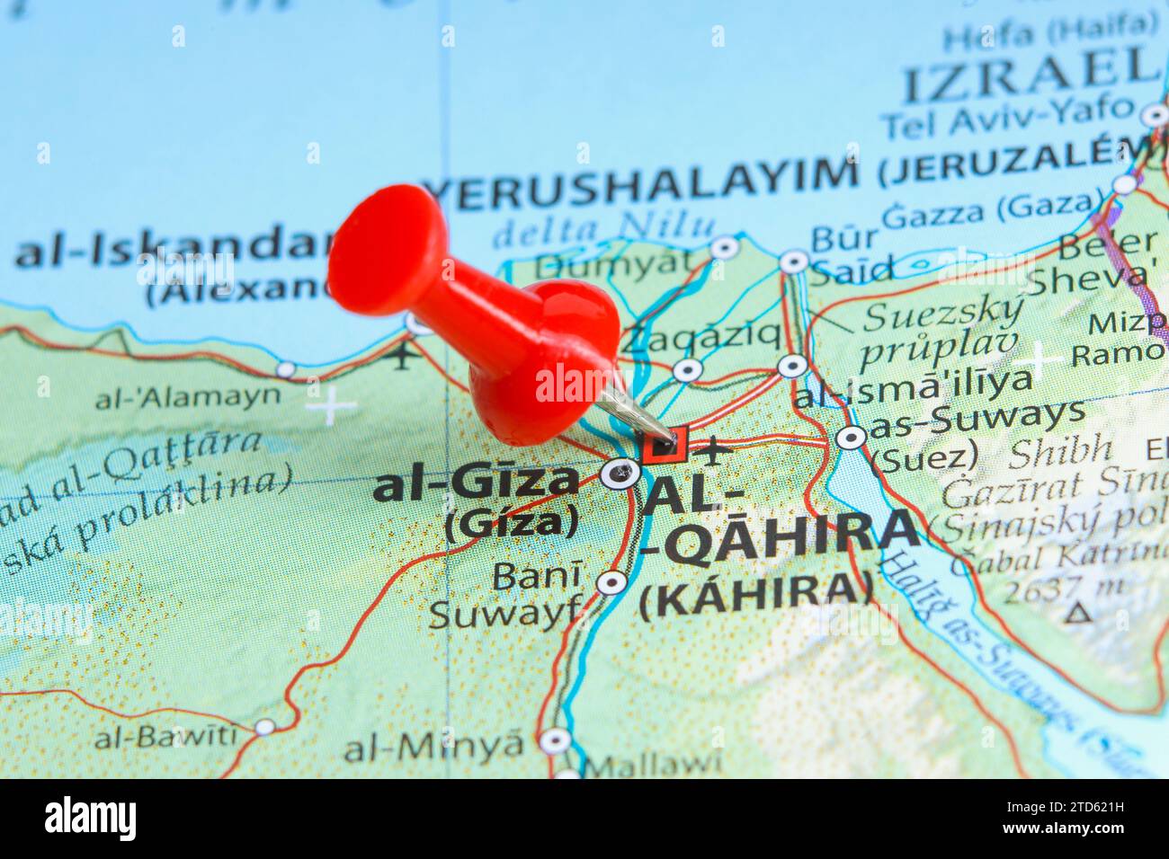 Cairo Egypt World Map