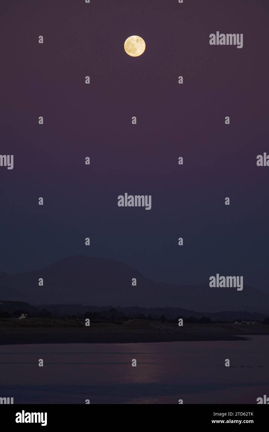 Full moon purple night sky hi-res stock photography and images - Alamy