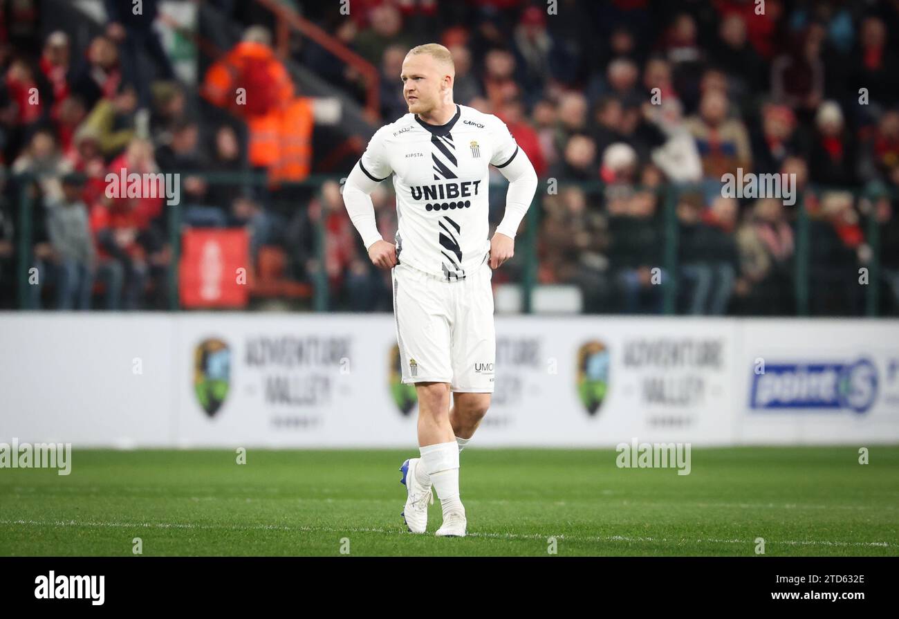 Charleroi's Jules Van Cleemput pictured during a soccer match between ...