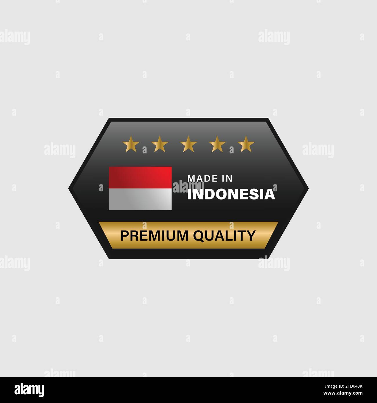 Indonesia insignia Stock Vector Images - Alamy