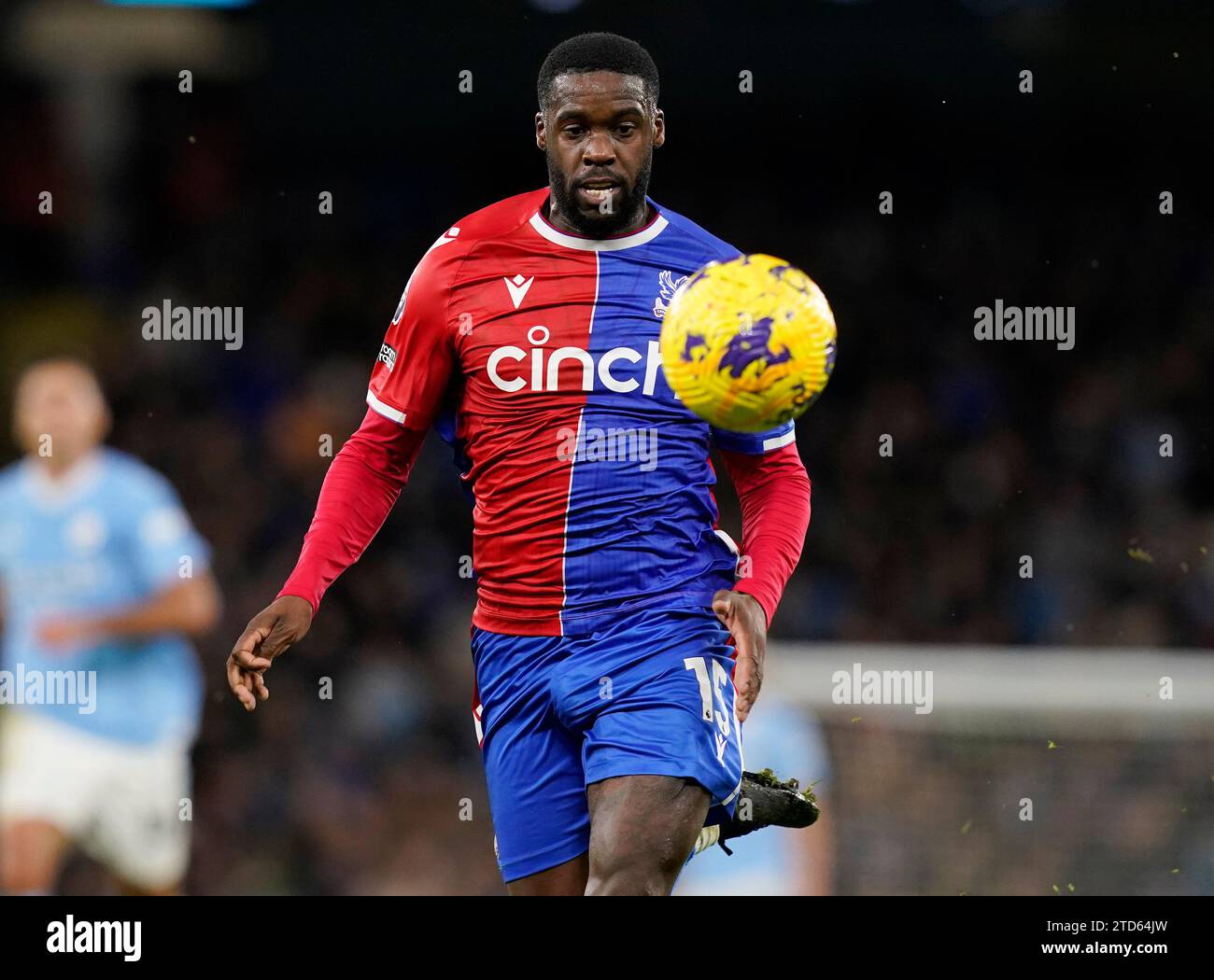 Manchester, UK. 16th Dec, 2023. Jeffrey Schlupp of Crystal Palace ...