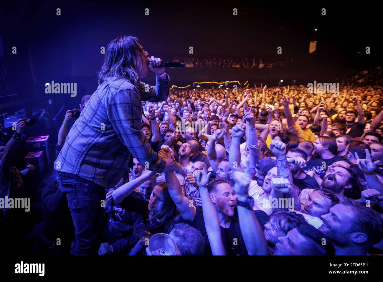 AMSTERDAM - The Dutch band John Coffey during a performance in AFAS ...