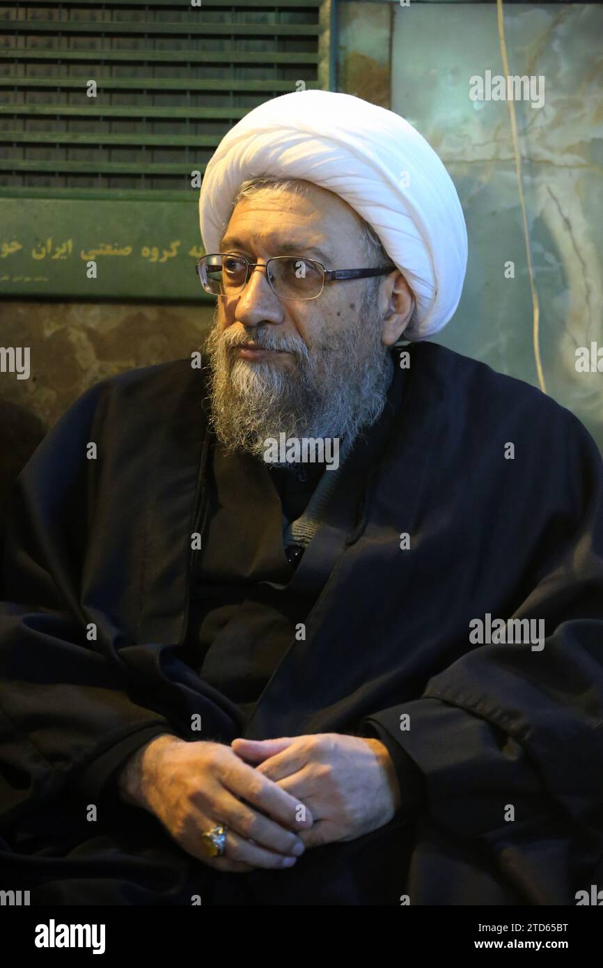 December 15, 2023, Tehran, Iran: SADEQ ARDESHIR LARIJANI is an Iranian ...