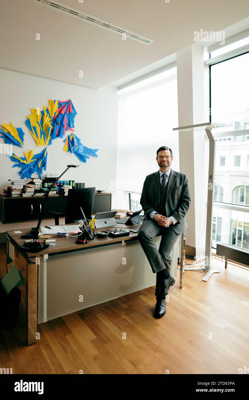 Marco Buschmann (FDP), Federal Minister of Justice, recorded as part of ...