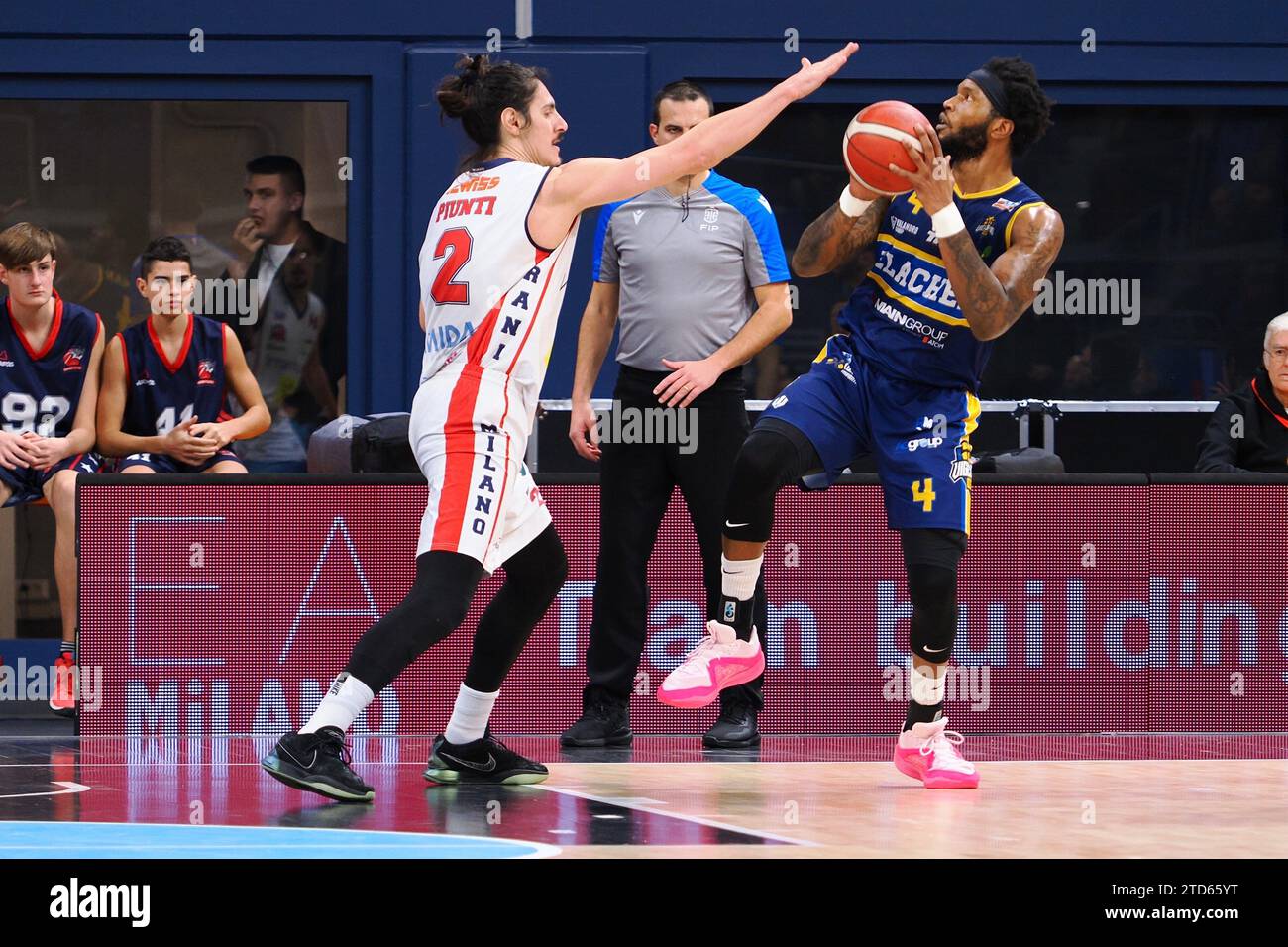 Tyler Wideman (Elachem Vigevano 1955) & Giorgio Piunti (Urania Milano ...