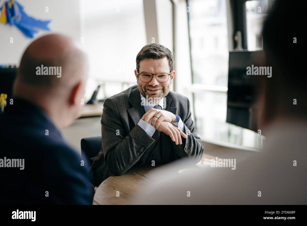 Marco Buschmann FDP, Bundesminister der Justiz, aufgenommen im Rahmen ...