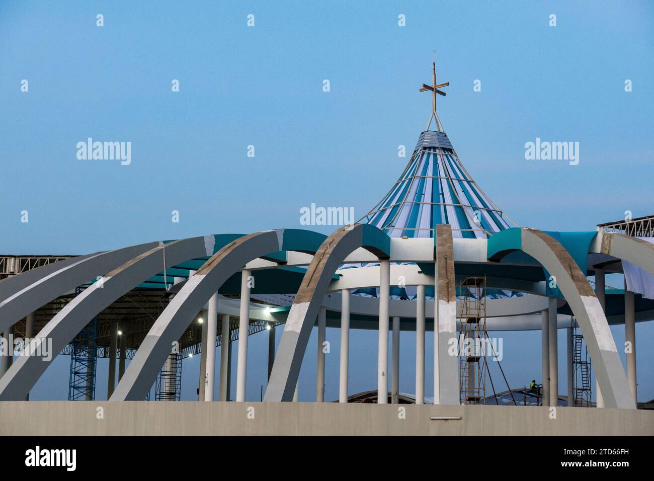 Sanctuaire Marial de Popenguine, The Marian shrine in Popenguine under ...