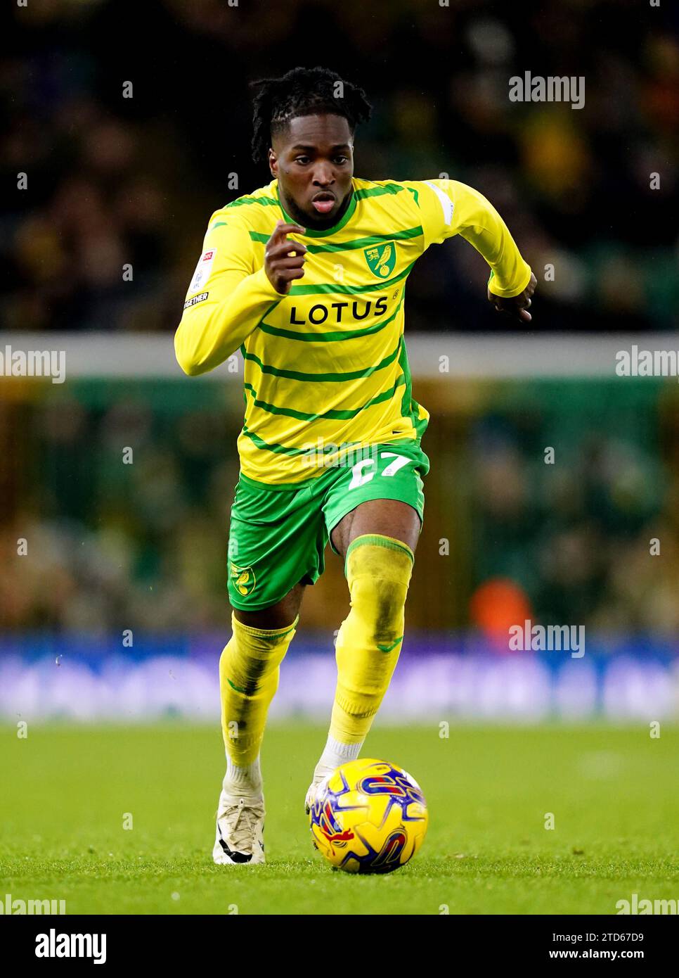Norwich City's Jonathan Rowe during the Sky Bet Championship match at ...