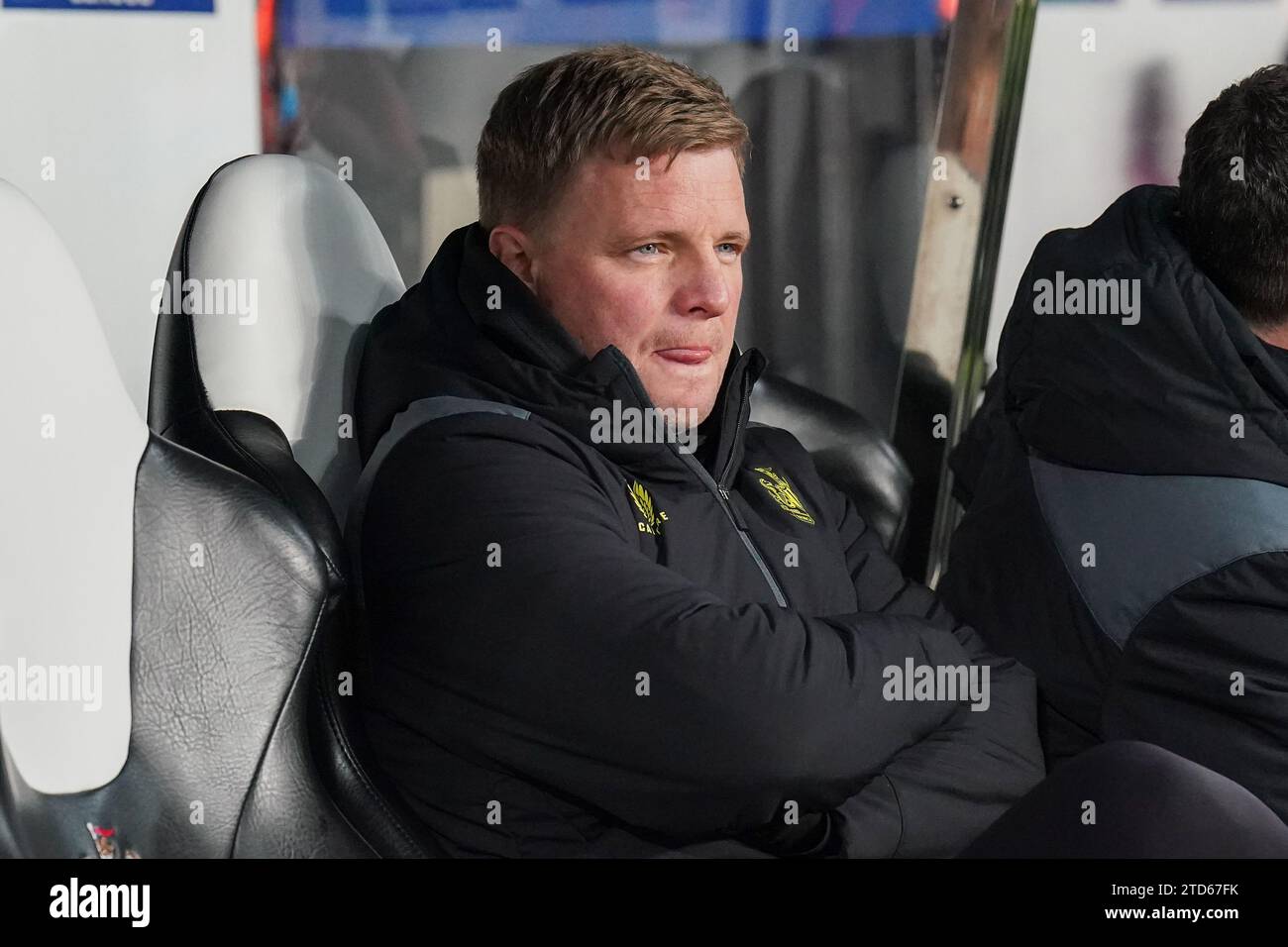 Newcastle United Manager Eddie Howe during the Newcastle United FC v AC ...