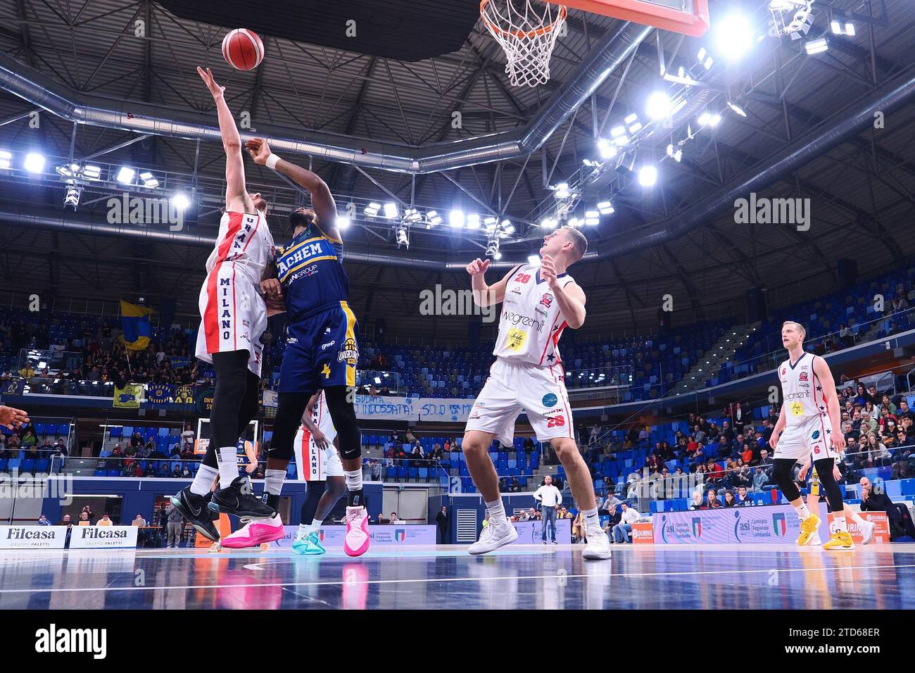 Giorgio Piunti (Urania Milano) & Tyler Wideman (Elachem Vigevano 1955 ...