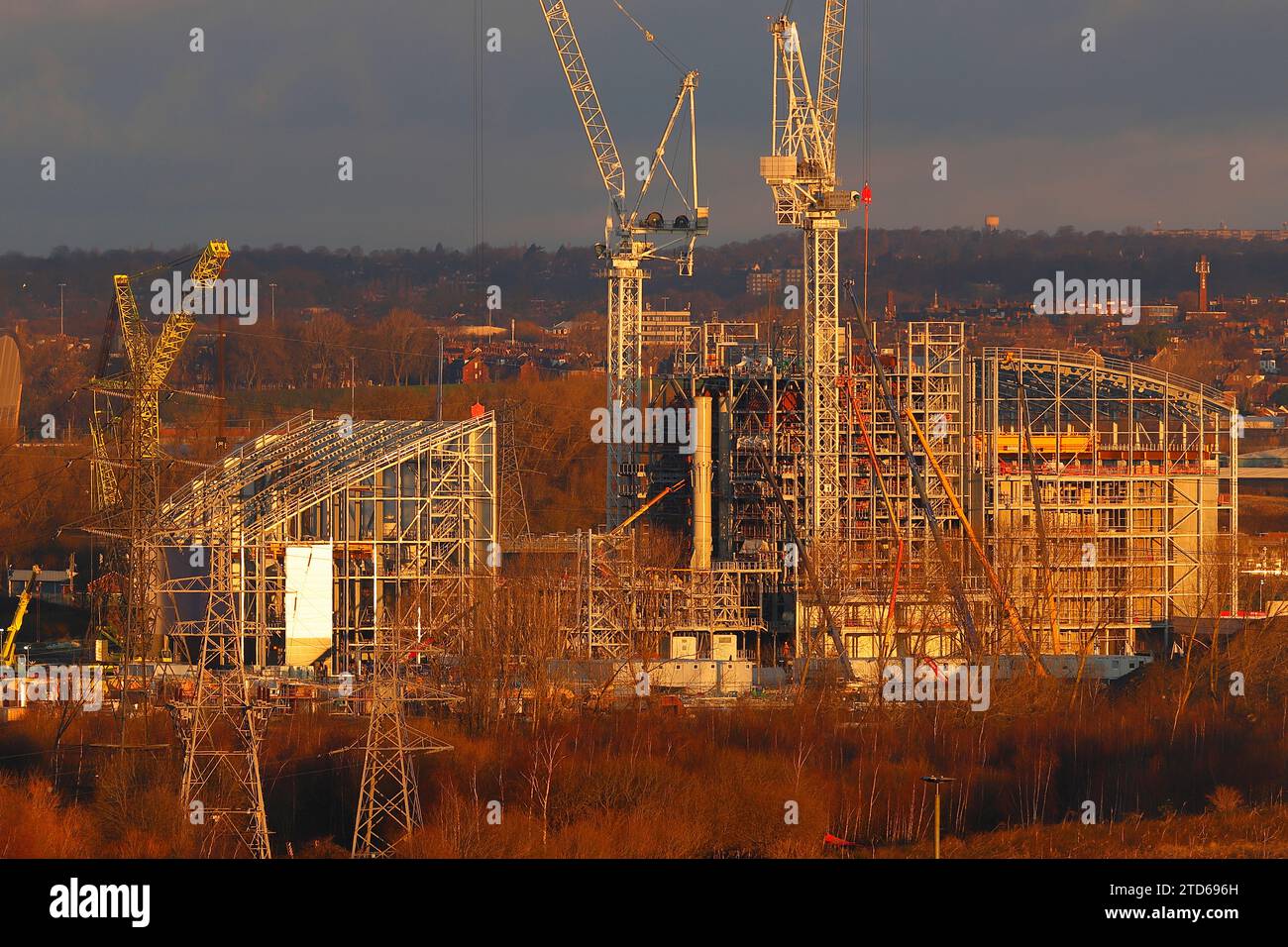 The new Enfinium Energy From Waste power plant/ incinerator under ...